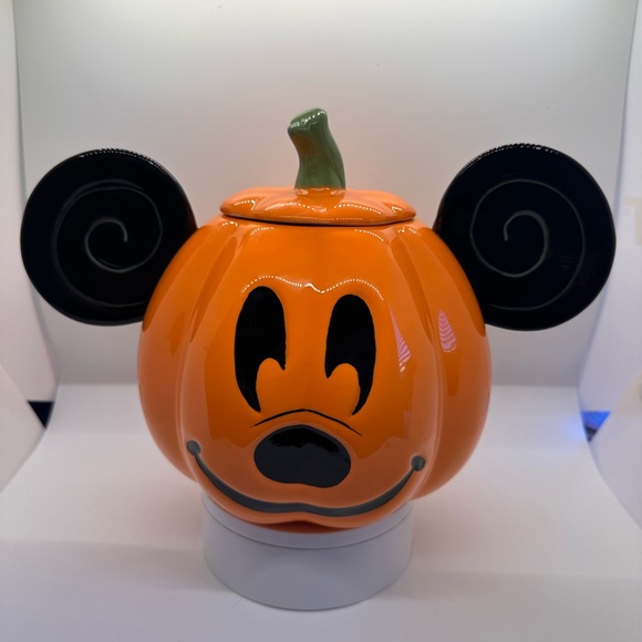 Mickey Mouse Pumpkin Cookie Jar